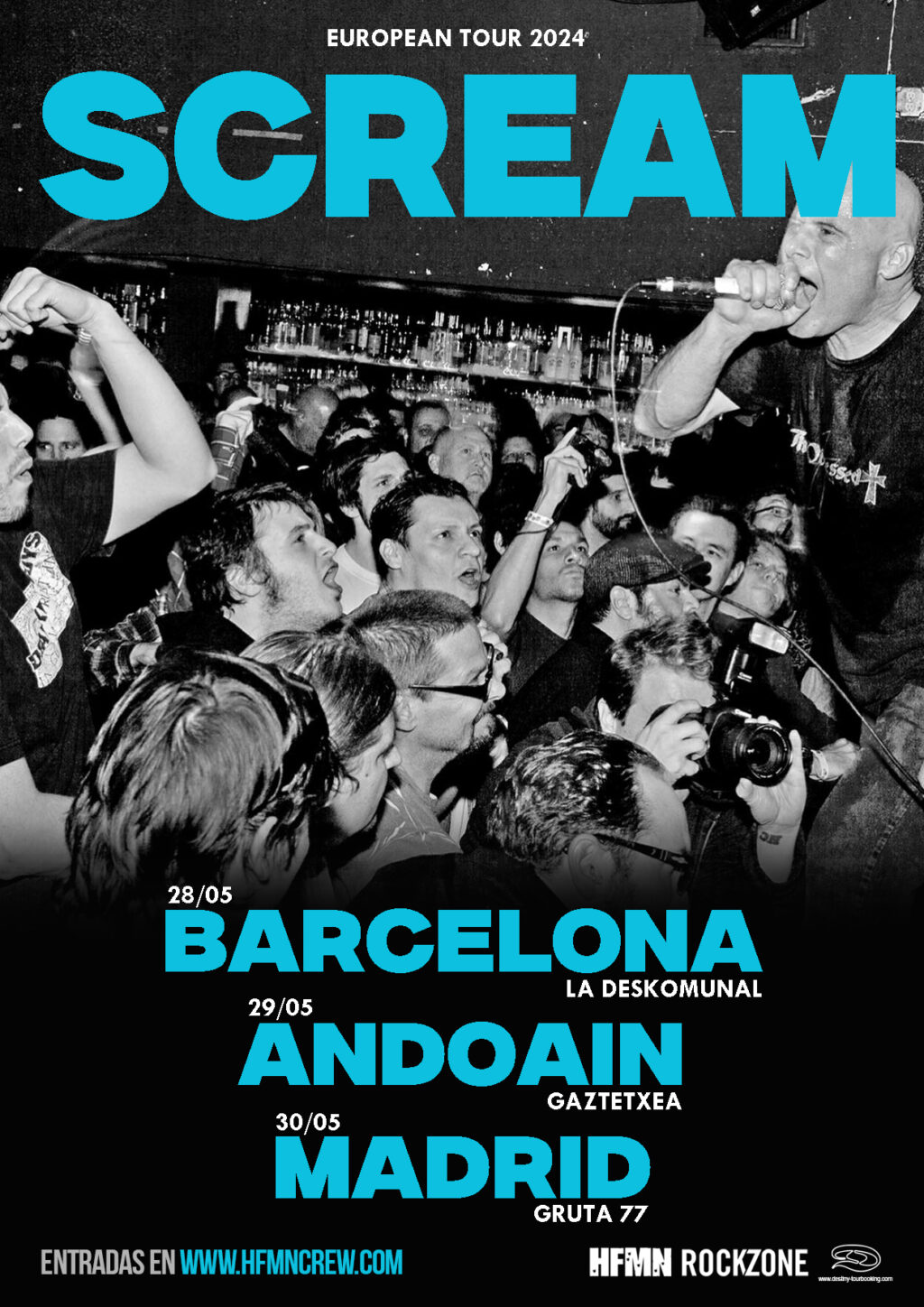 La legendaria banda SCREAM nos visitaran a finales de Mayo de la mano ...