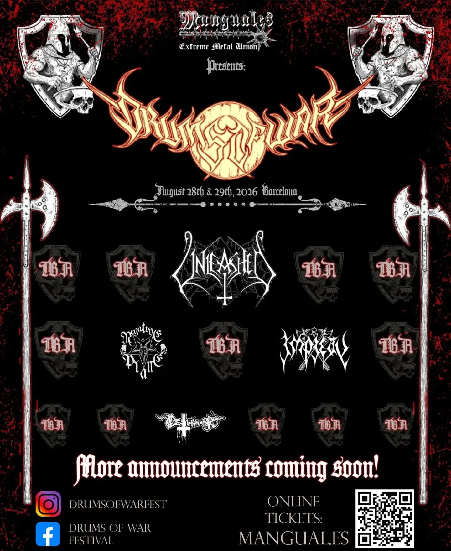 Manguales Extreme Metal presenta la 1a edición del festival "Drums of ...
